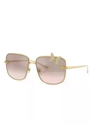 Versace Logo-print Sunglasses