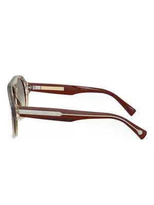 Brunello Cucinelli Logo-print Sunglasses