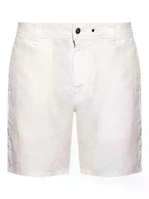 Rag & Bone Linen Above-knee Shorts - Neutrals