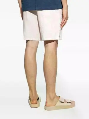 Rag & Bone Linen Above-knee Shorts - Neutrals