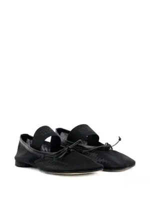 MAISON MARGIELA Transparent Ballerinas - Black