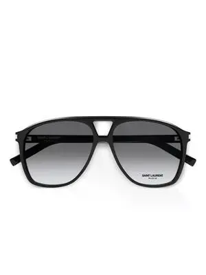 Saint Laurent Pilot-frame Sunglasses - Black