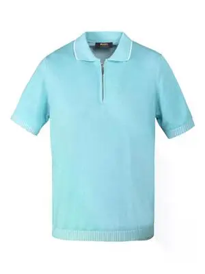 Moorer Short Sleeve Polos For Men