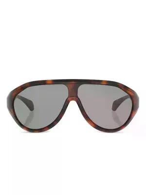Moncler Bombolle Pilot Sunglasses - Brown