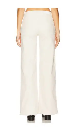 RE/DONE Mid-rise Wide-leg Jeans - Crema
