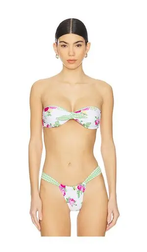 VDM Bindi Reversible Bikini Top - Flores