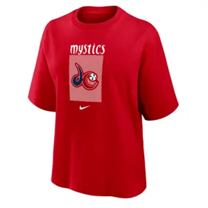 Nike Washington Mystics Wnba Boxy T-shirt - Red