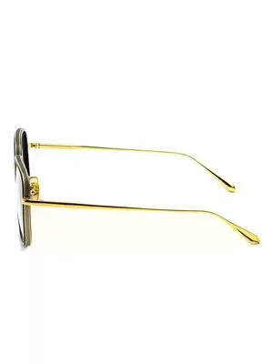 Linda Farrow Square Frame Eyeglasses