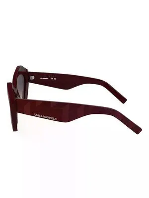 Karl Lagerfeld Logo-print Sunglasses - Red