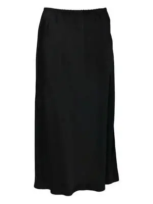 JIL SANDER Satin Midi Skirt
