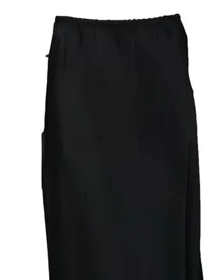 JIL SANDER Satin Midi Skirt