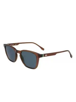 Lacoste Logo-print Sunglasses - Brown