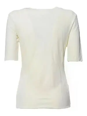JIL SANDER Crepe T-shirt - White