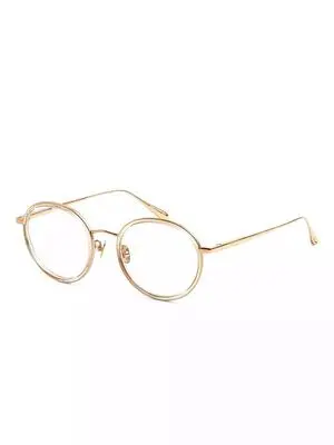 Linda Farrow Round Frame Glasses