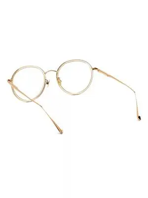 Linda Farrow Round Frame Glasses