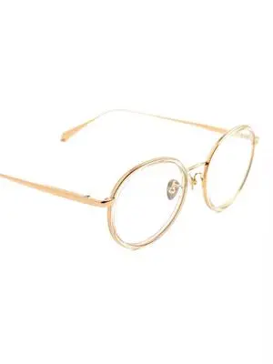 Linda Farrow Round Frame Glasses
