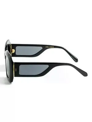 Linda Farrow Square Frame Sunglasses