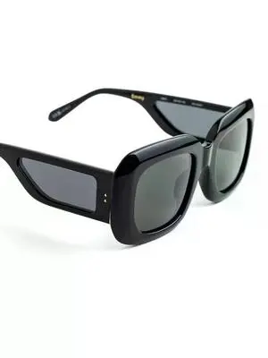 Linda Farrow Square Frame Sunglasses