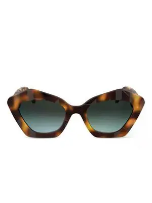 Karl Lagerfeld Logo-print Sunglasses - Brown