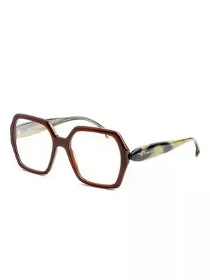 Etro Geometric Frame Eyeglasses