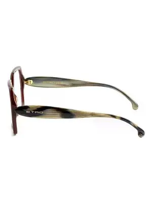 Etro Geometric Frame Eyeglasses