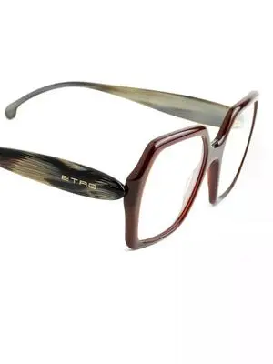 Etro Geometric Frame Eyeglasses