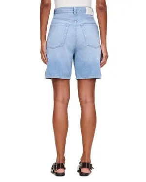 DL1961 Taylor Drawstring High Rise Denim Shorts
