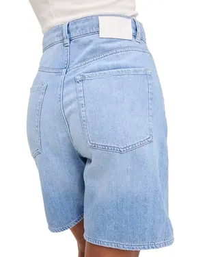 DL1961 Taylor Drawstring High Rise Denim Shorts