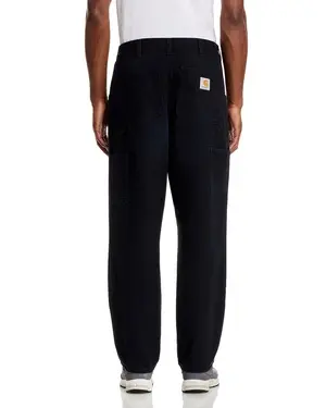 Carhartt Work In Progress Double Knee Pants - Black Stone Canvas