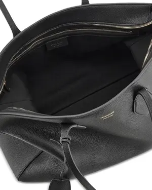 FERRAGAMO Leather Tote Bag - Nero