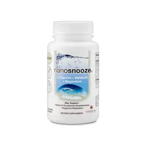 BIOPHARMA SCIENTIFIC Nanosnooze Melatonin + Magnesium + L-theanine 60 Capsules - One-color