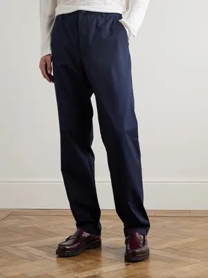 Oliver Peoples Ashdown Straight-leg Cotton-twill Trousers
