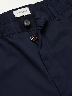 Oliver Peoples Ashdown Straight-leg Cotton-twill Trousers