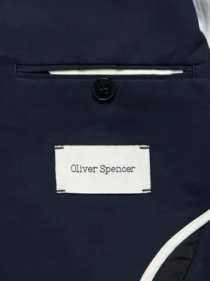 Oliver Peoples Theobald Slim-fit Unstructured Cotton Suit Jacket