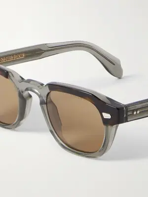 CUTLER AND GROSS Round-frame Sunglasses - Gray