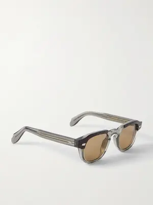 CUTLER AND GROSS Round-frame Sunglasses - Gray