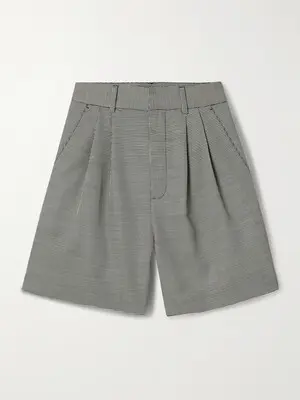 Anine Bing Pleated Shorts For Women
