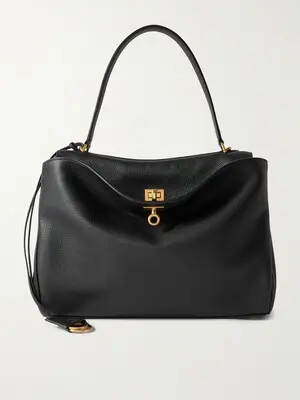 Balenciaga Rodeo Medium Textured-leather Shoulder Bag