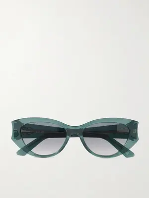 Dior Diorglow B1i Cat-eye Sunglasses - Blue