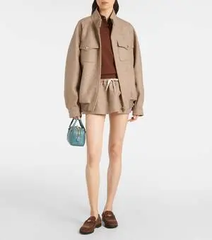 Miu Miu Virgin Wool Miniskirt