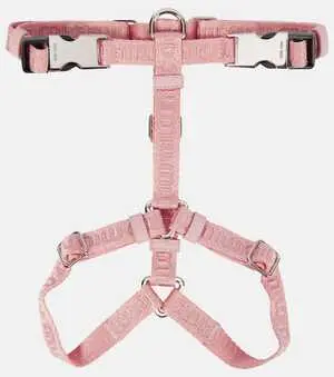 Miu Miu Logo Dog Harness - Pink