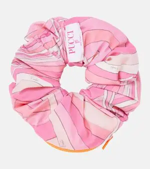 Emilio Pucci Iride Scrunchie - Pink