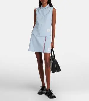 Thom Browne Cotton Wrap Skirt