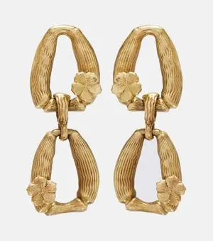 ALEMAIS Alémais Team Spirit -plated Drop Earrings - Gold