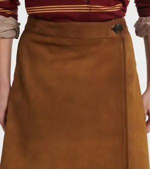 Miu Miu Suede Mini Skirt