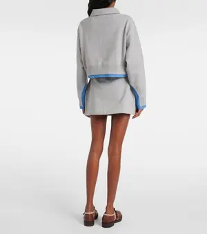 Miu Miu Cotton Miniskirt