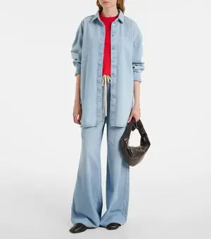 7 For All Mankind Nina Oversized Denim Shirt