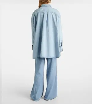 7 For All Mankind Nina Oversized Denim Shirt