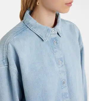 7 For All Mankind Nina Oversized Denim Shirt