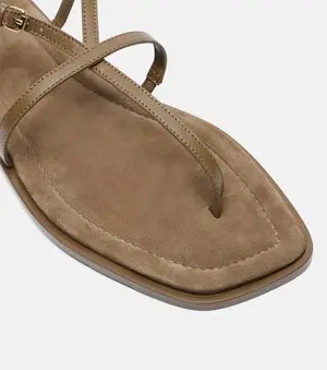 A.emery Remly Suede Sandals - Brown